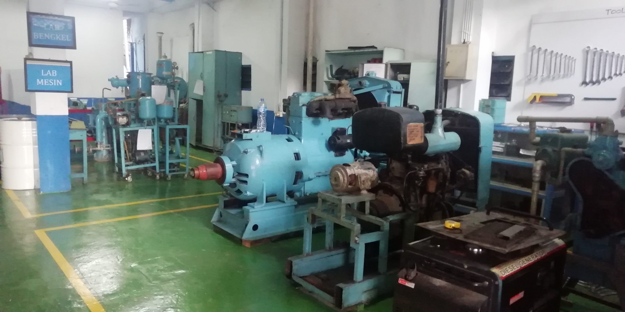 LAB Permesinan Kapal/Bengkel - Yayasan Pelayaran Pembangunan